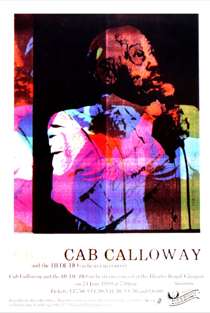 Poster Design for Cab Calloway - Maas Creative Services