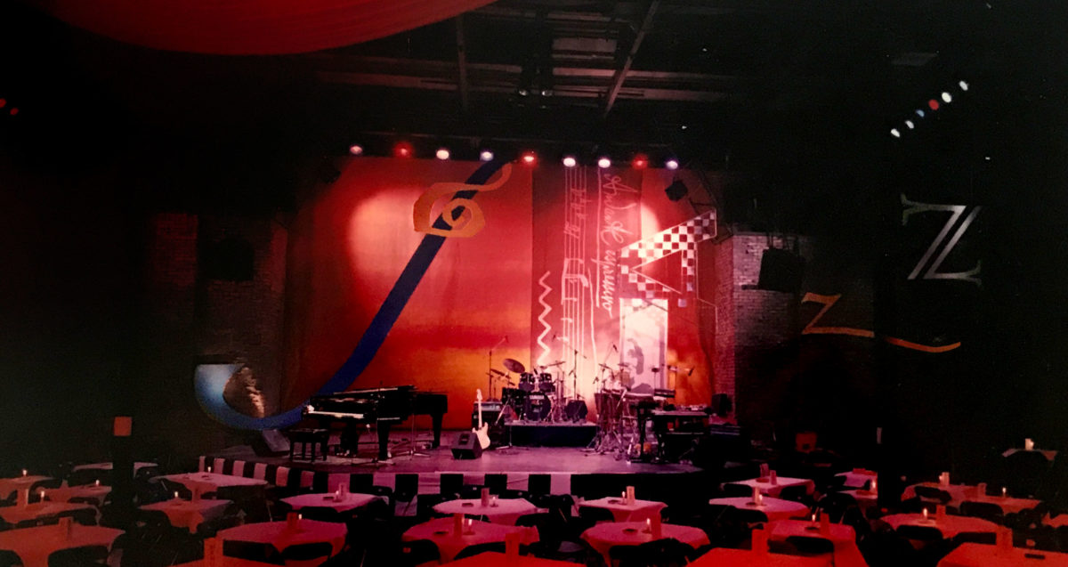 Jazz Festival - Late Night Jazz Club set design - Maas Creative Services
