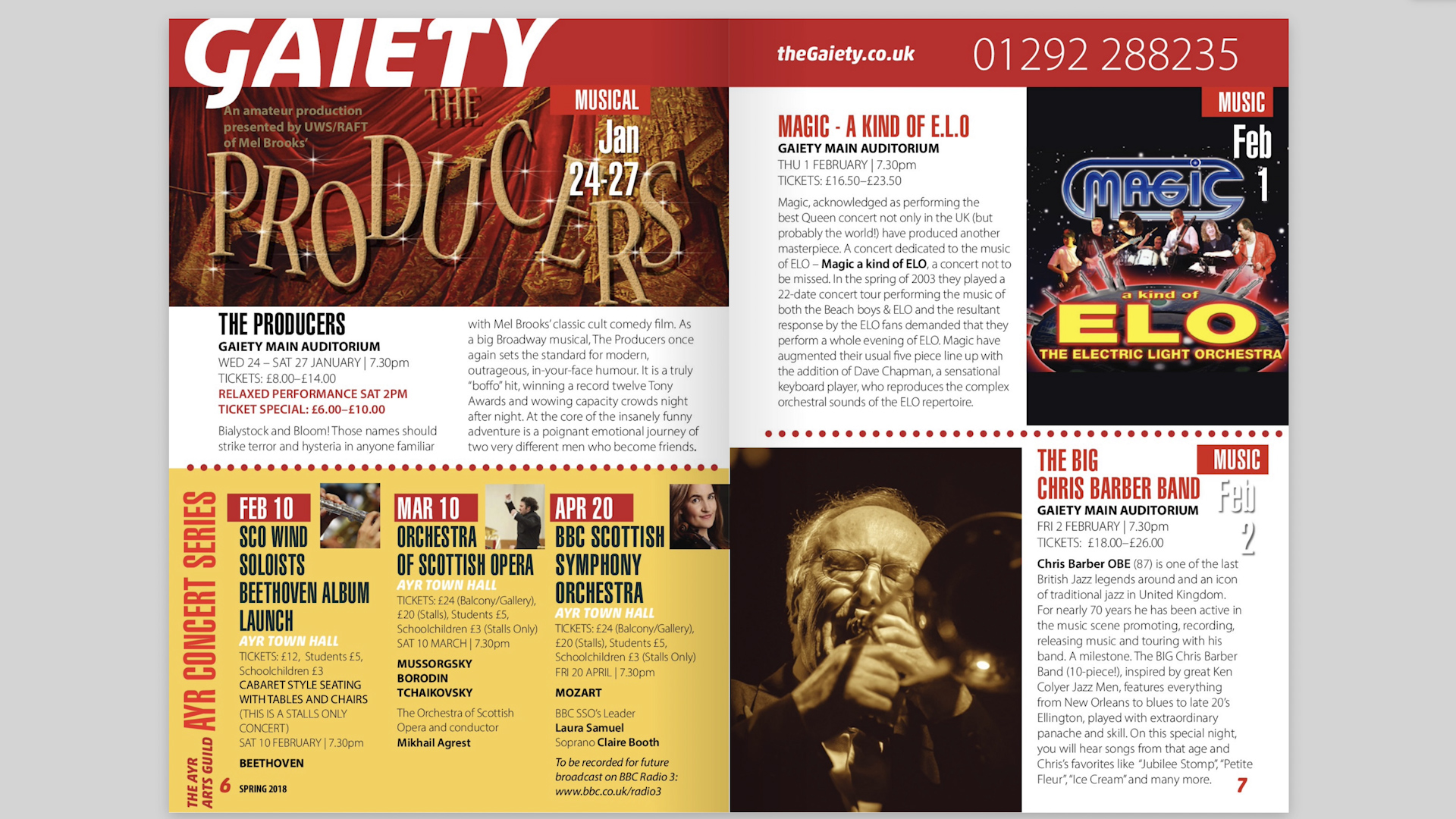 The Gaiety Theatre Logo | Maas Creatives